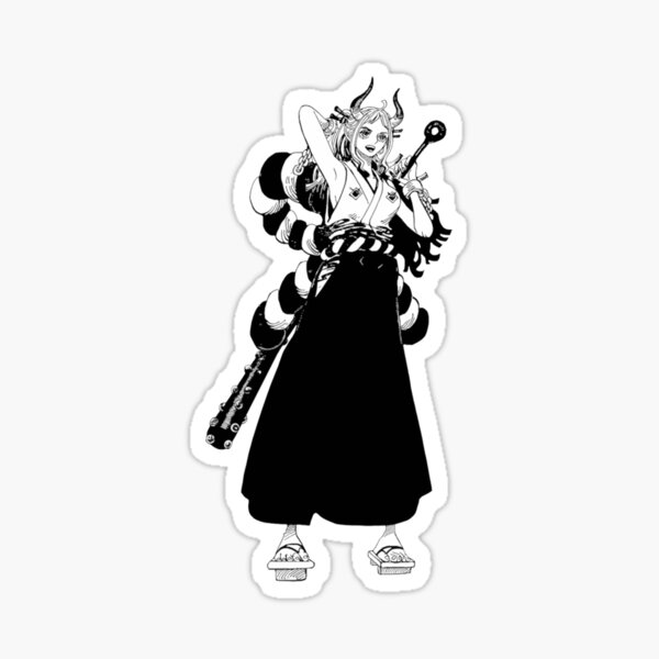 "Yamato One Piece" Sticker for Sale by LeeHandh | Redbubble