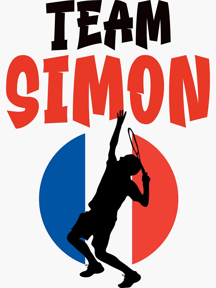 "Team Simon" Sticker for Sale by Hariskinner | Redbubble