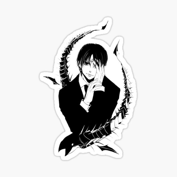 "kuroro hxh manga" Sticker for Sale by theGOT | Redbubble