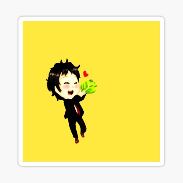 "Chibi Tohru Adachi Chiffon Top" Sticker for Sale by YourselfNow55 ...