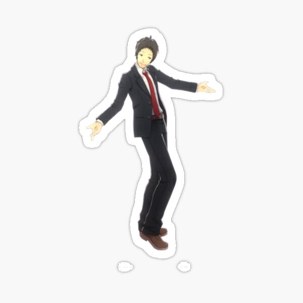 "Dancing All Night Adachi " Sticker for Sale by YourselfNow55 | Redbubble