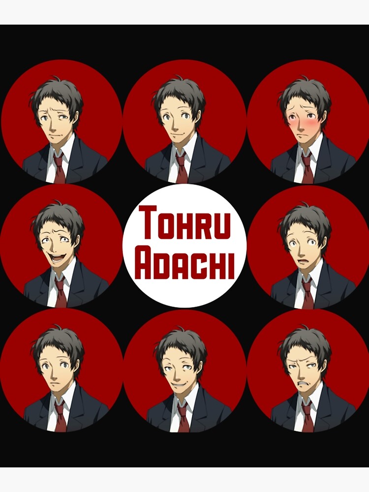 "Tohru Adachi Eight Portraits " Poster for Sale by YourselfNow55 ...
