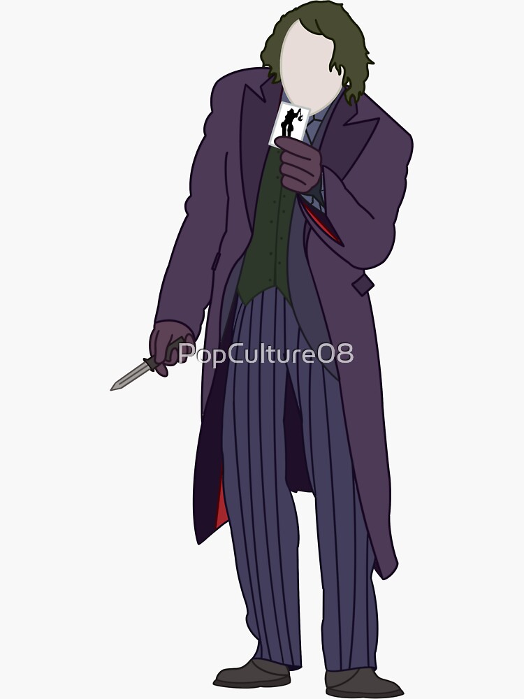 "Joker’s" Sticker for Sale by PopCulture08 | Redbubble
