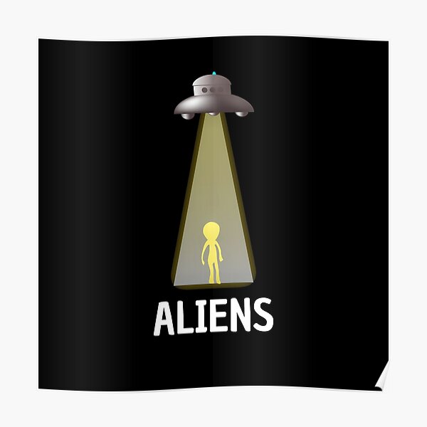 "Aliens" Poster for Sale by SpaceHope | Redbubble
