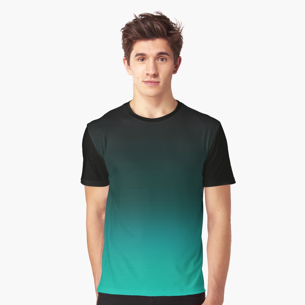 "Ombre Turquoise" T-shirt for Sale by jumpercat | Redbubble | jumpercat ...