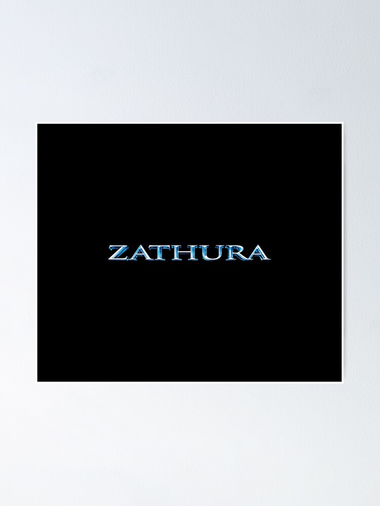 "Zathura Logo" Poster for Sale by titancustoms | Redbubble