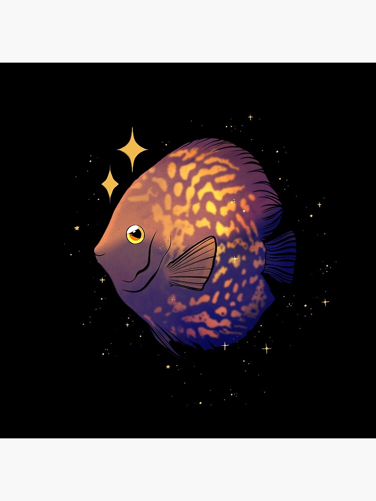 "shiny discus" Poster for Sale by Heavenlygalaxy | Redbubble