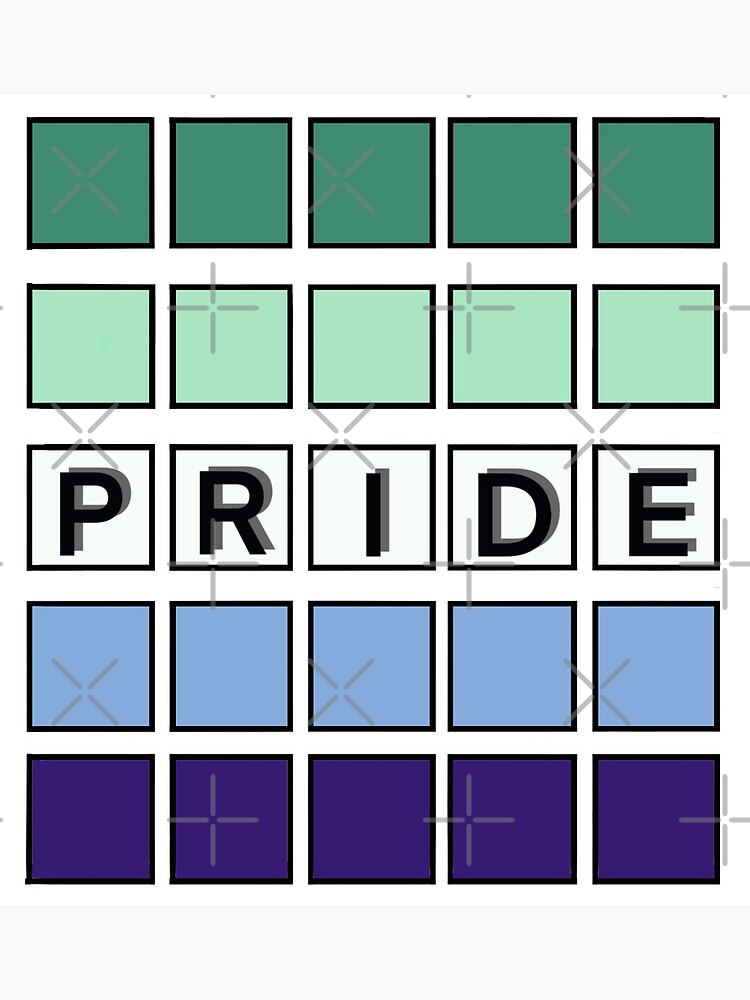 "MLM Pride Flag squares" Poster for Sale by AAK-Art | Redbubble