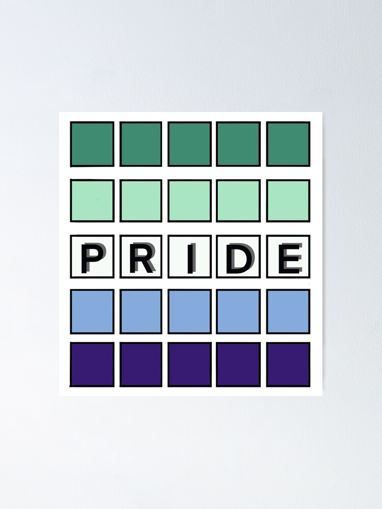 "MLM Pride Flag squares" Poster for Sale by AAK-Art | Redbubble