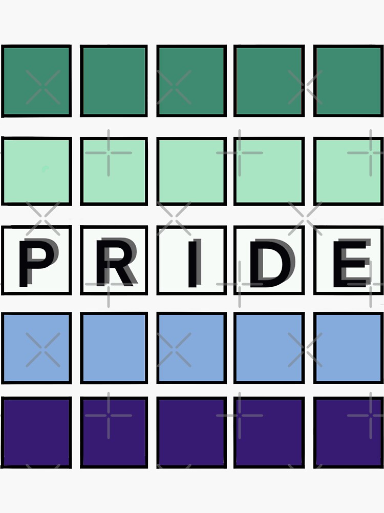 "MLM Pride Flag squares" Sticker for Sale by AAK-Art | Redbubble