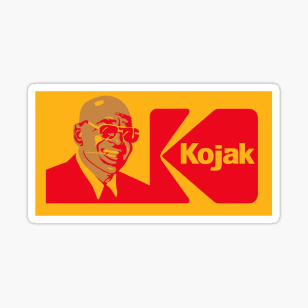 "Kojak Instant Camera" Sticker by alhern67 | Redbubble