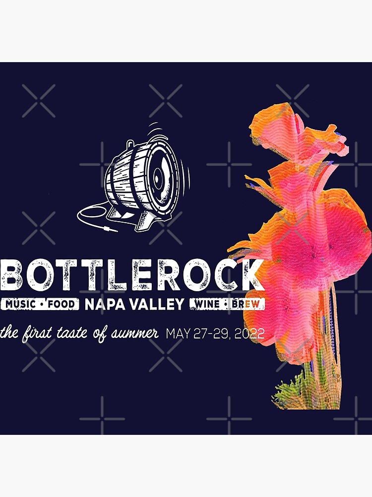 "BottleRock Napa Valley 2022" Poster for Sale by bonds69 | Redbubble