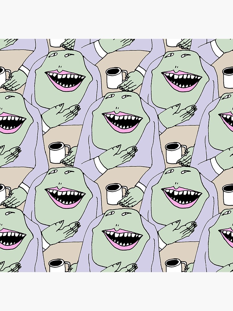 "Frog eating breakfast" Sticker for Sale by nickcassway | Redbubble