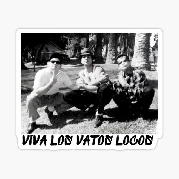 "Viva Los Vatos Locos" Sticker for Sale by FlynnShirt1 | Redbubble