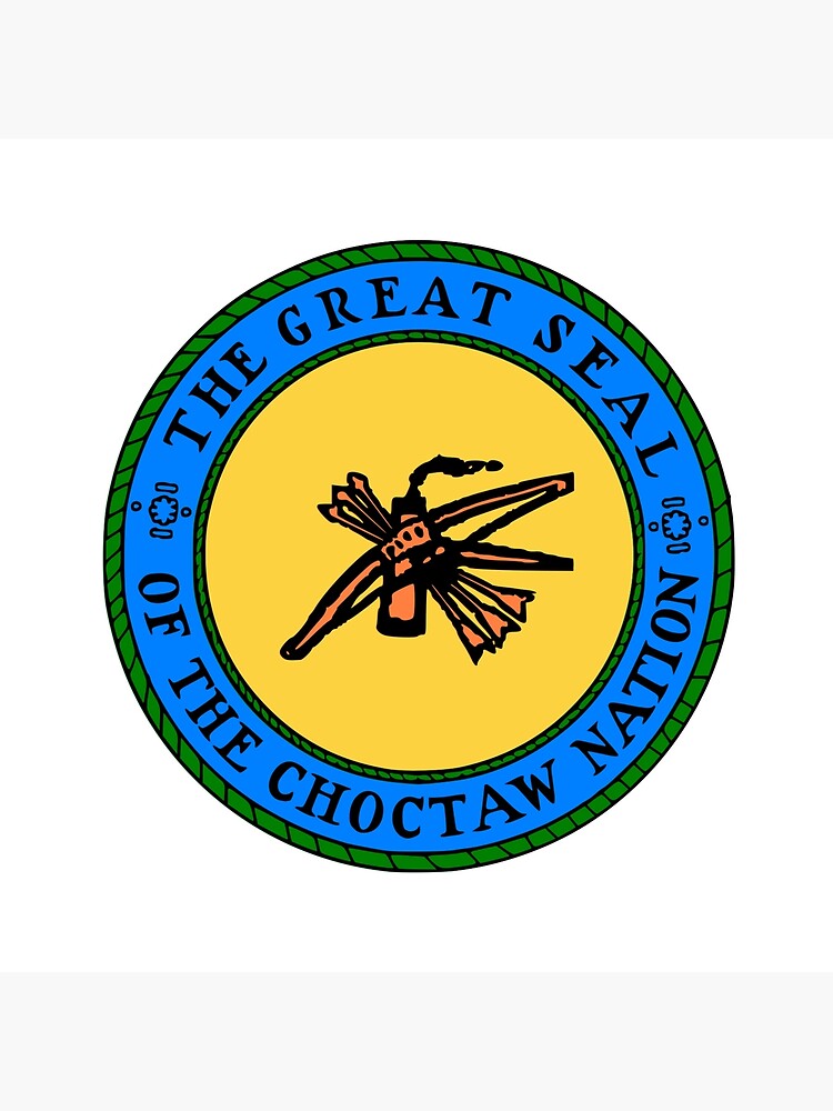 "The Great Seal Of The Choctaw Nation" Poster for Sale by SavonburgArts ...