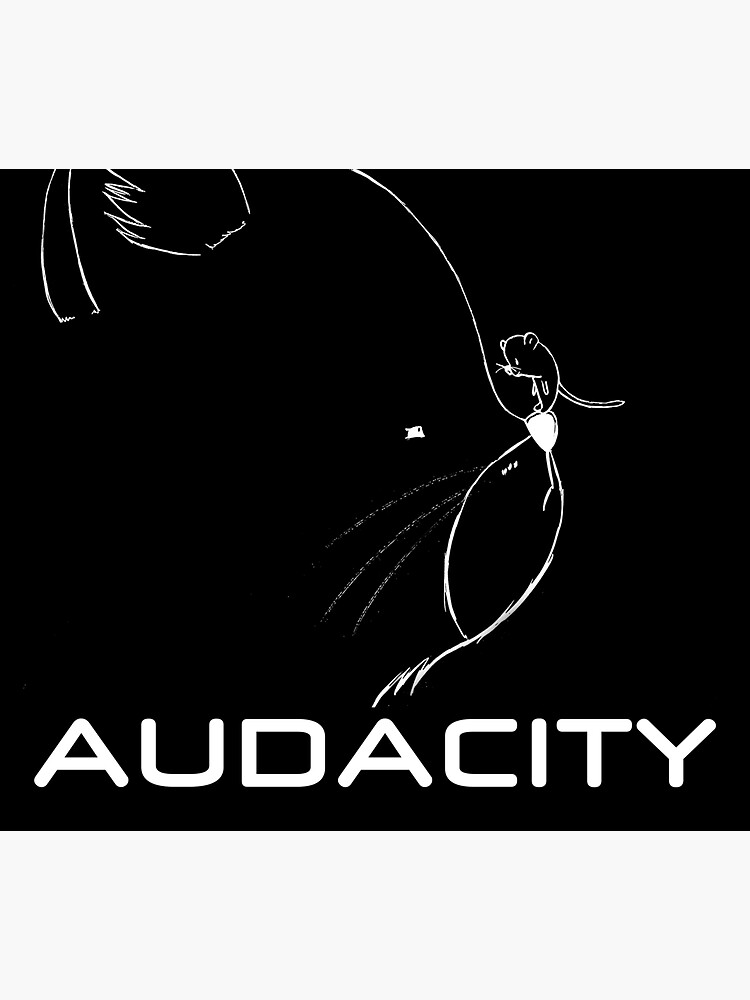 "Audacity - Cat and Mouse" Sticker for Sale by ColorBoxes | Redbubble