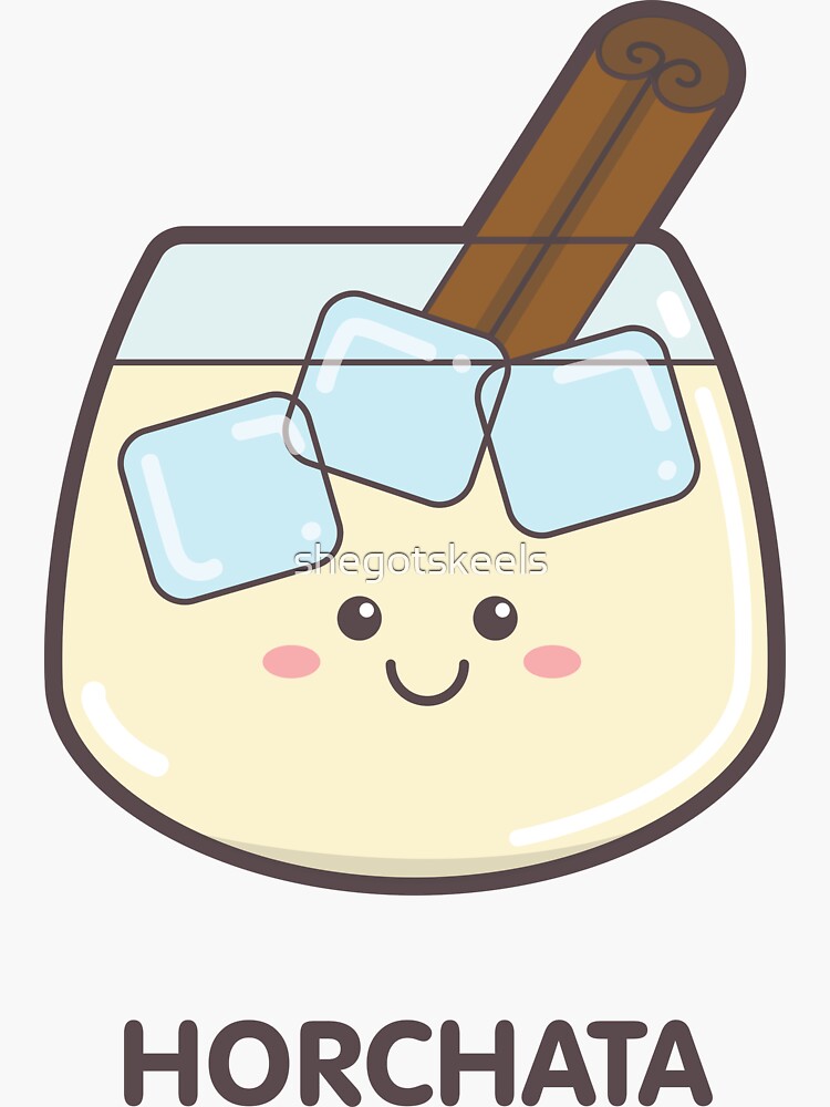 "Horchata" Sticker for Sale by shegotskeels | Redbubble