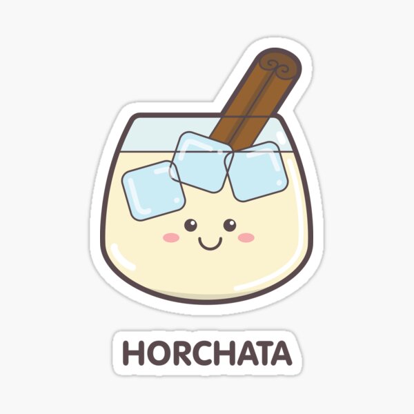 "Horchata" Sticker for Sale by shegotskeels | Redbubble