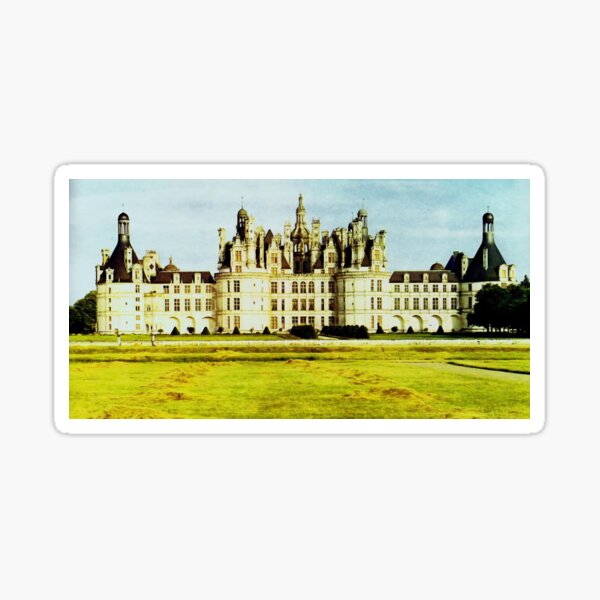 "Haunted french castle" Sticker for Sale by arkitekta | Redbubble