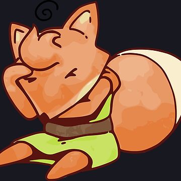 "Tunic Fox Think" Sticker for Sale by Abysswalker64 | Redbubble