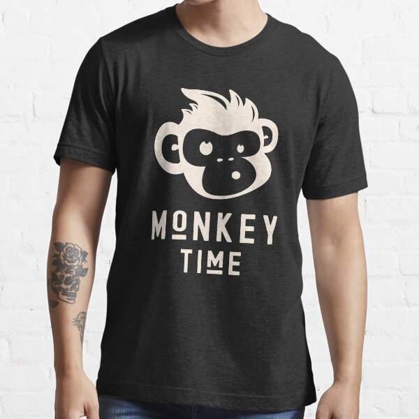"It's Monkey Time Cute Funny Monkey Face" T-shirt by BrianSmith84 ...