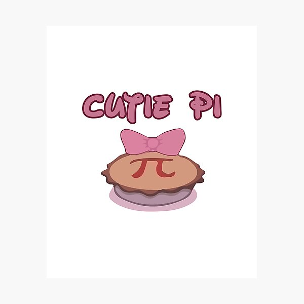 "Cutie Pi" Photographic Print for Sale by CreativeStrike | Redbubble