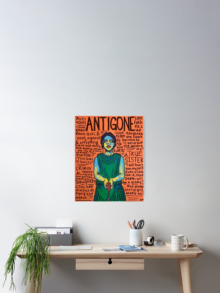 "Antigone" Poster for Sale by alisayshello | Redbubble
