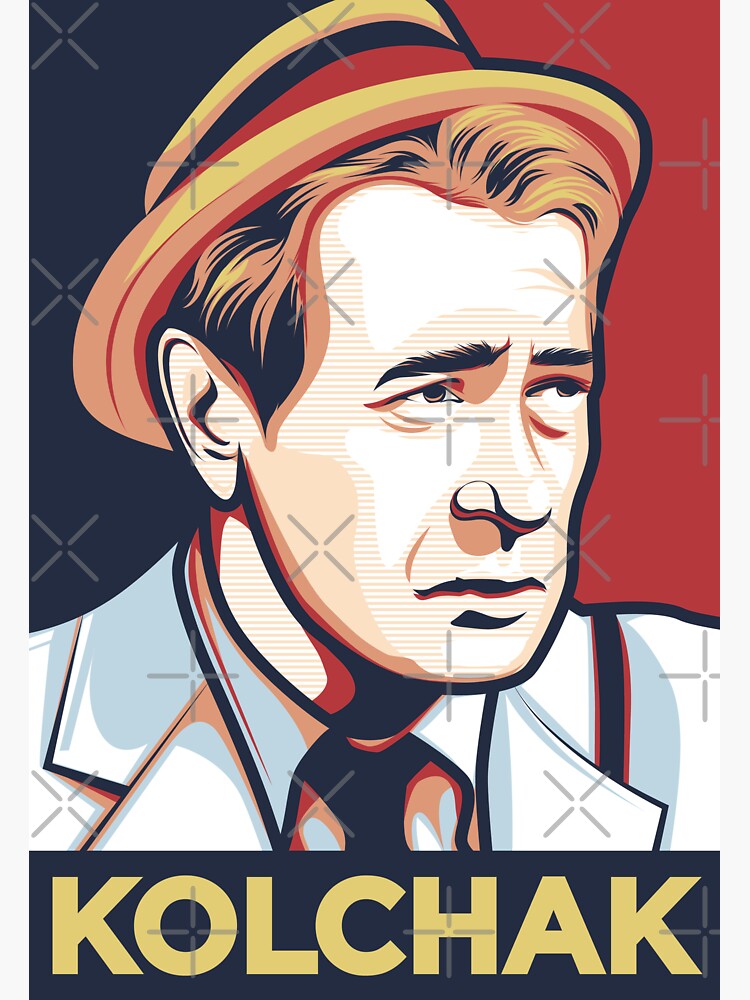 "Kolchak, The Night Stalker, Classic Colorway" Sticker for Sale by ...