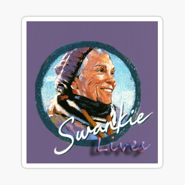 "Swankie Lives" Sticker for Sale by SwankieArts | Redbubble