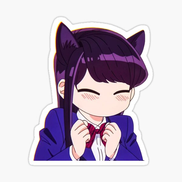 "Komi-san wa Komyushou Desu" Sticker for Sale by Lucas-store | Redbubble