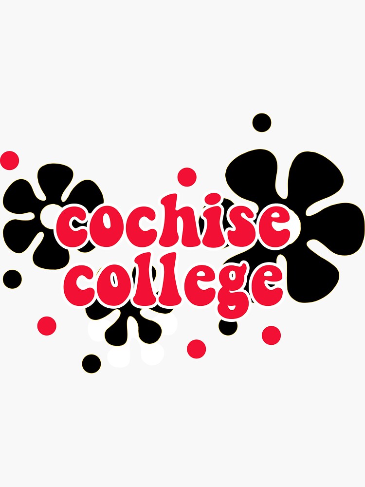 "Cochise College" Sticker for Sale by kayleeoconnor | Redbubble