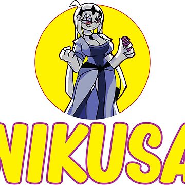 "nikusa fnf Nikusa fanart" Sticker for Sale by spamton-funny | Redbubble