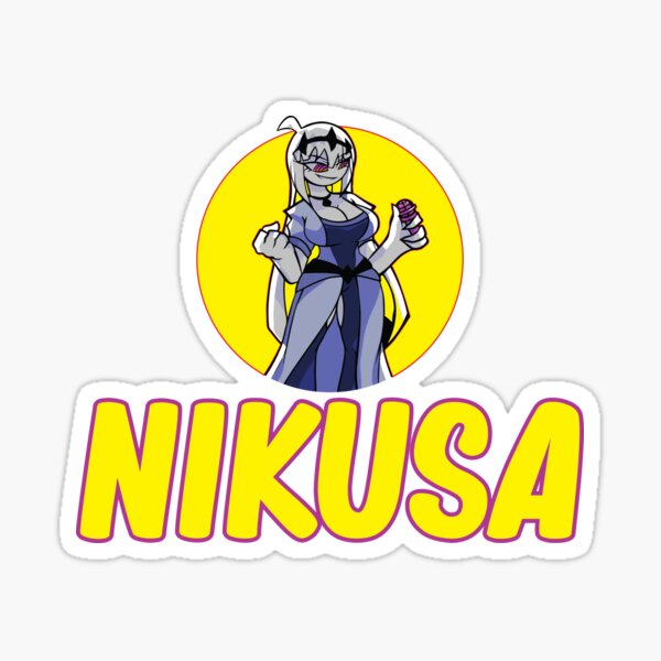 "nikusa fnf Nikusa fanart" Sticker for Sale by spamton-funny | Redbubble