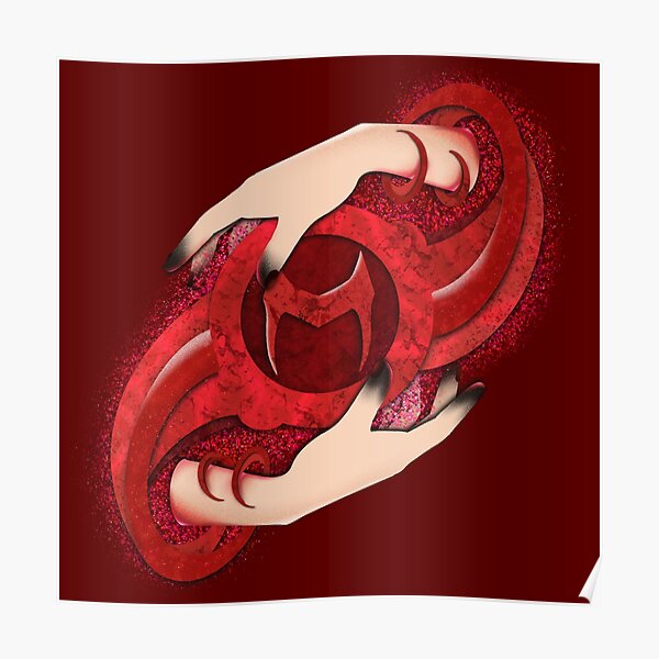 "Wanda Hands (With Sparkles)" Poster for Sale by Twisted-Giraffe ...