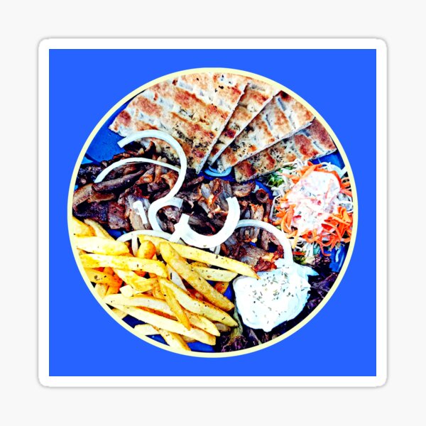 "Gyros at the Pantheon" Sticker by angel1 | Redbubble