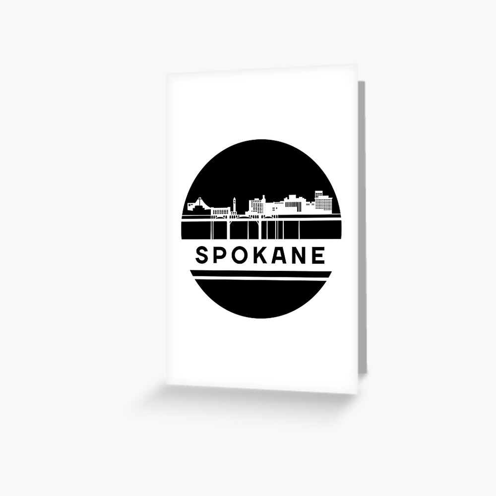 "Spokane Sticker" Sticker for Sale by SkySlate | Redbubble
