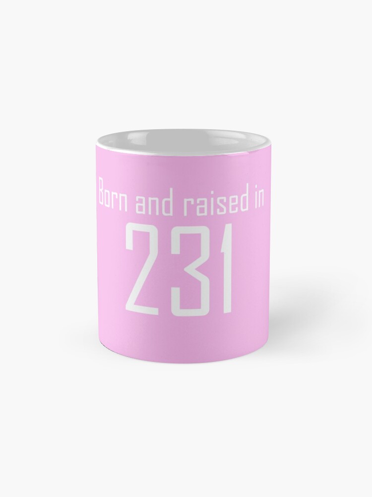 "231 - Area Code Wearables (white)" Coffee Mug for Sale by sarahiscool6 ...
