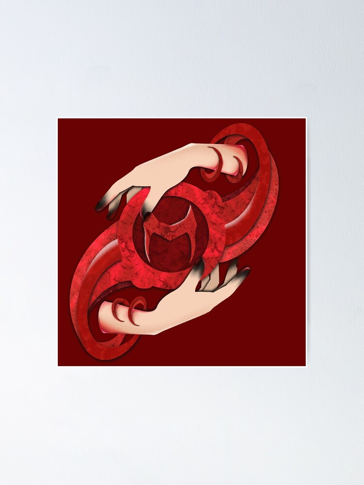 "Wanda Hands" Poster for Sale by Twisted-Giraffe | Redbubble
