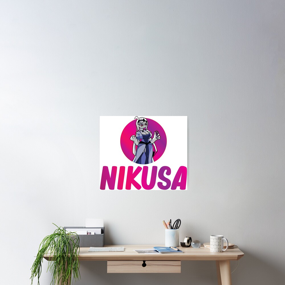 "nikusa fnf Nikusa-Fanart" Poster von spamton-funny | Redbubble