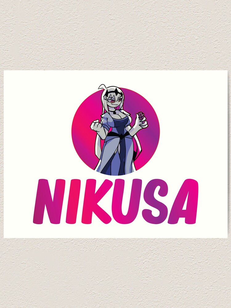 "nikusa fnf Nikusa fanart" Art Print for Sale by spamton-funny | Redbubble