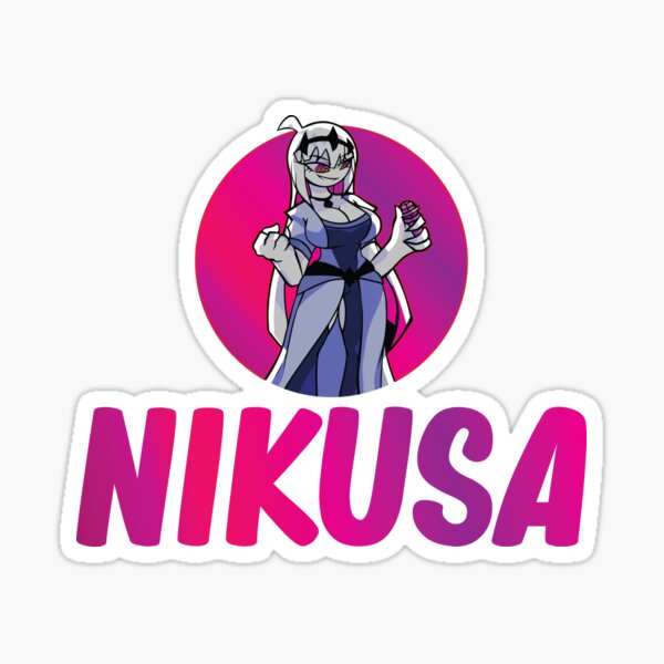 "nikusa fnf Nikusa fanart" Sticker by spamton-funny | Redbubble
