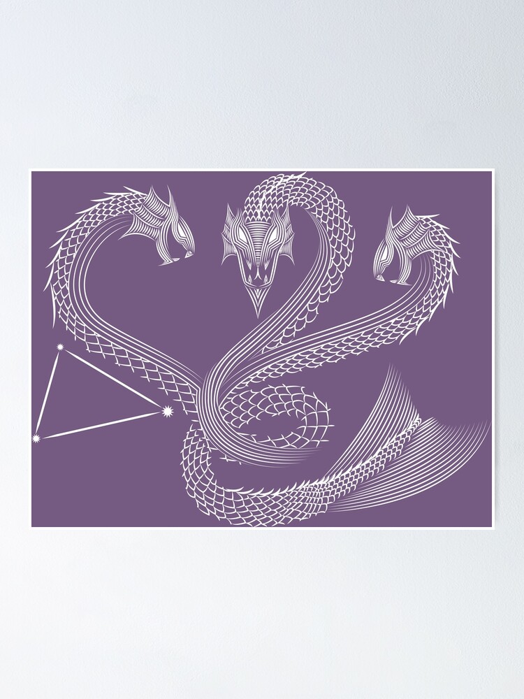 "Hydrus, the Male Hydra" Poster for Sale by JAMerArc | Redbubble