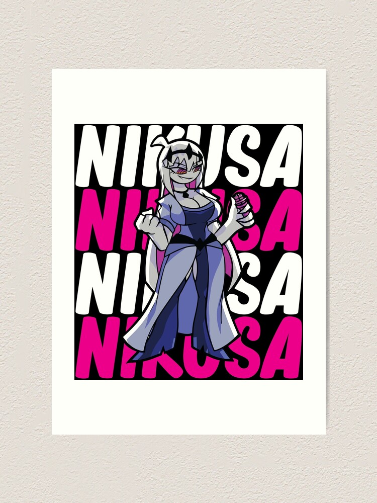 "nikusa fnf Nikusa fanart" Art Print for Sale by spamton-funny | Redbubble