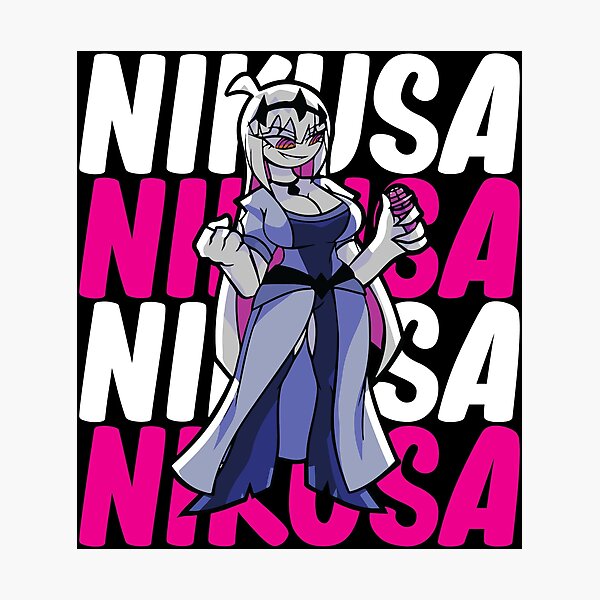 "nikusa fnf Nikusa fanart" Photographic Print for Sale by spamton-funny ...