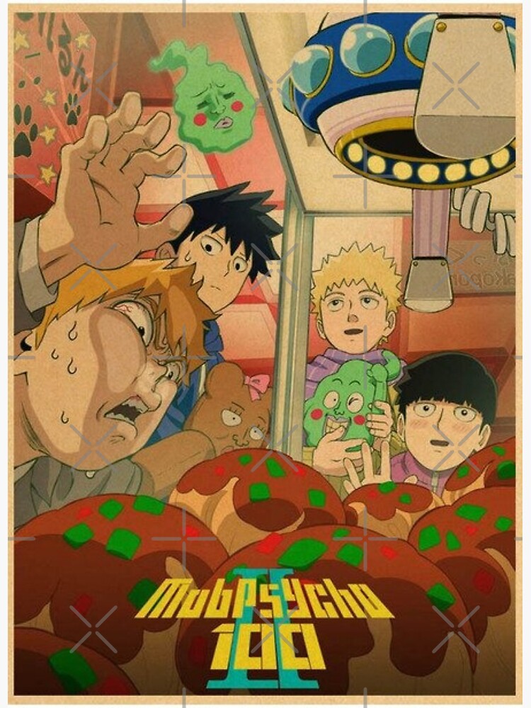 "Mob Psycho 100 " Poster for Sale by nanystarart | Redbubble