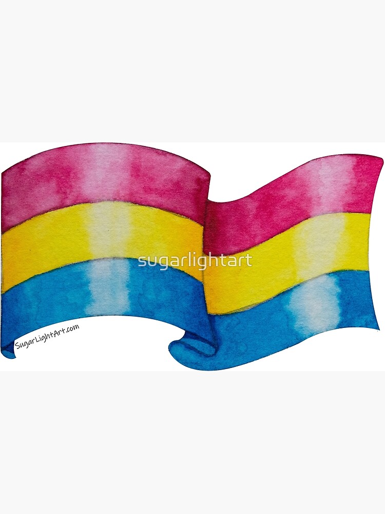 "Pan Flag" Poster for Sale by sugarlightart | Redbubble