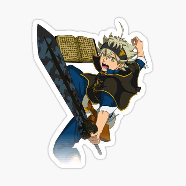 "black clover asta" Sticker by Piece-One | Redbubble