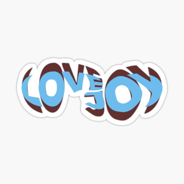 Pegatina «Lovejoy - Pebble Brain - Portada de EP minimalista» de Breezu ...