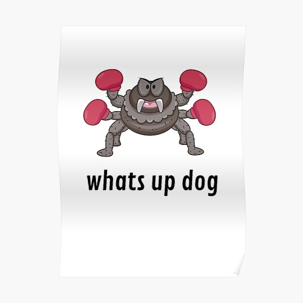 "CRAB BOXING" Poster for Sale by AnimaLoving | Redbubble