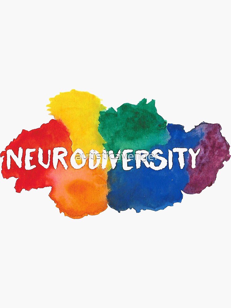 "Neurodiversity" Sticker for Sale by autisticavenger | Redbubble